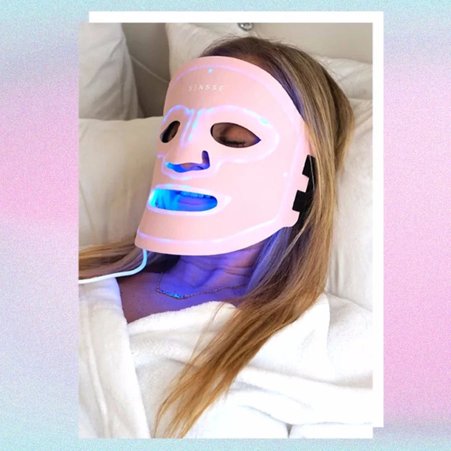 This LED face mask reduced puffiness almost immediately – Sensse Beauty