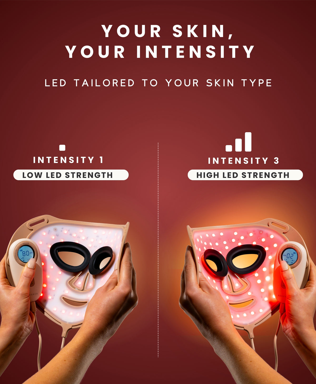 Elite LED Face Mask │ 8-Colour LEDs │ SENSSE BEAUTY – Sensse Beauty